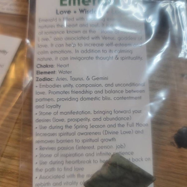 Raw Emerald Stone (xsmall) - Genuine Emerald Crystal - Natural Emerald ...