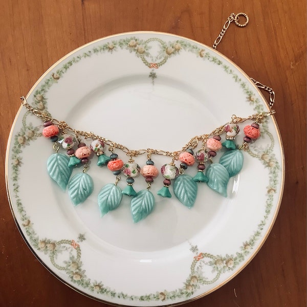 Large Leafy Swag Centerpiece Plaque, Raw Unfinished Brass, Sold by ...