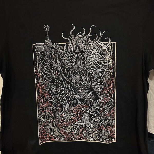 Drippy Souls Berserker Guts Cursed Armor Grim Hooded Sweatshirt - Etsy