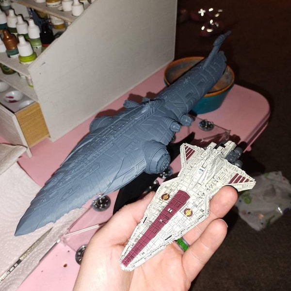 Star Wars Armada Valiant Class Star Destroyer - Etsy