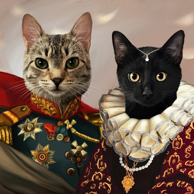 Custom Pop Art Portrait From Your Photo / Pop Art Style Gift / Pop Art ...