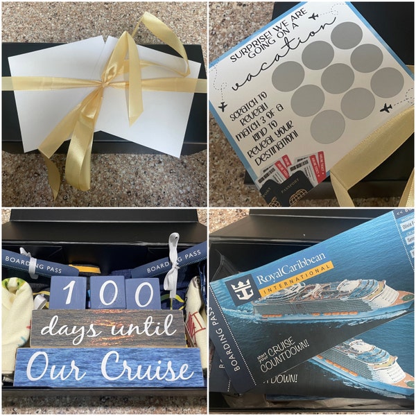 Travel Scratch off Vacation Revealsecret Message-vacation Reveal ...
