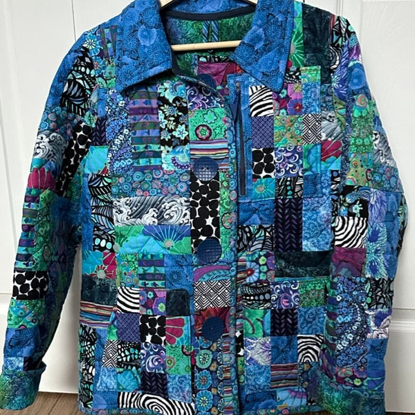 Patchwork Chore Coat Pattern - Etsy