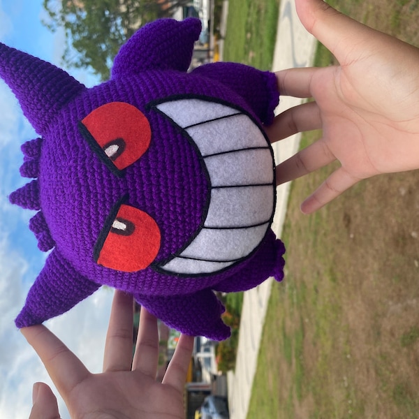 ENG/ESP Gengar Pattern Amigurumi PDF - Etsy