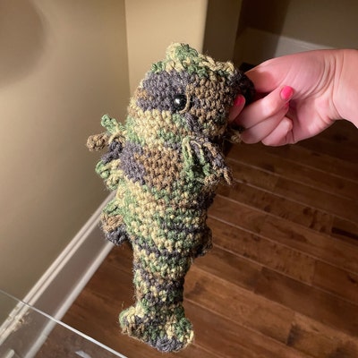 PDF Mini Largemouth Bass No-sew Amigurumi Crochet Pattern ...