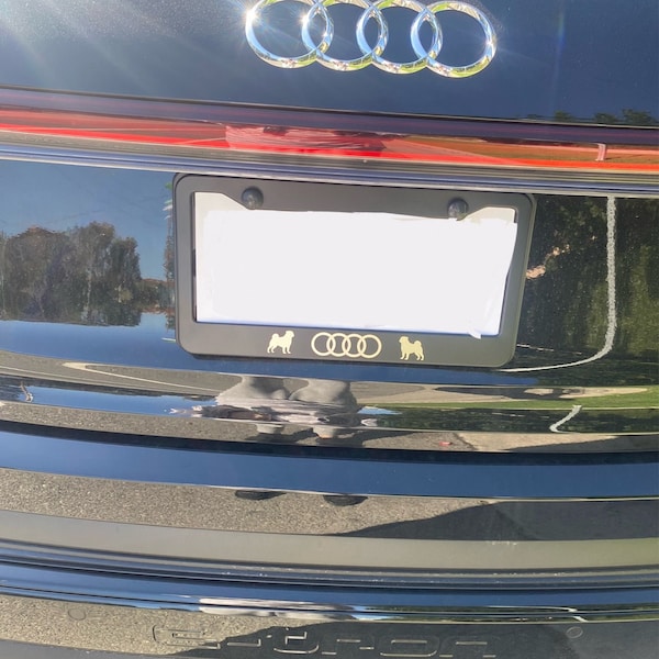 Custom Laser Engraved License Plate Covers | Frames - Etsy
