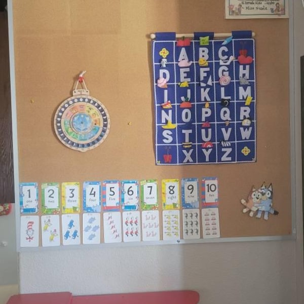 Montessori Calendar Wooden Calendar for Kids Montessori Circle Time ...