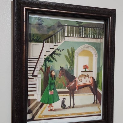 A House Horse Called Rousseau. Art Print. Janet Hill Studio - Etsy