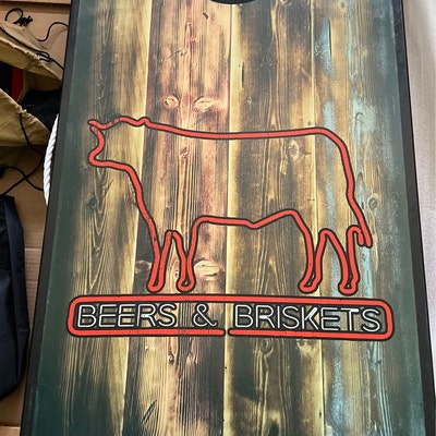 Rustic Barnwood Cornhole, Custom Cornhole Boards, Rustic Wedding ...