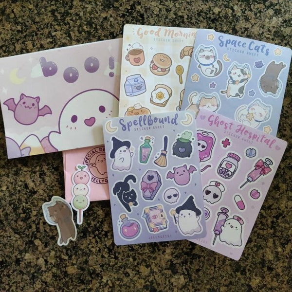 Spellbound Sticker Sheet Cute for Planners Bullet Journal Notebook or ...