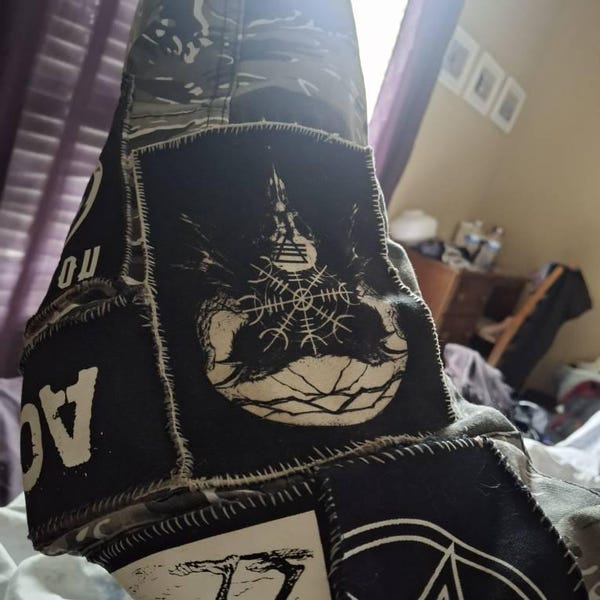 Satanic Duvet Cover, Satanic, Sigil, Lucifer, Baphomet, Occult Bedding ...