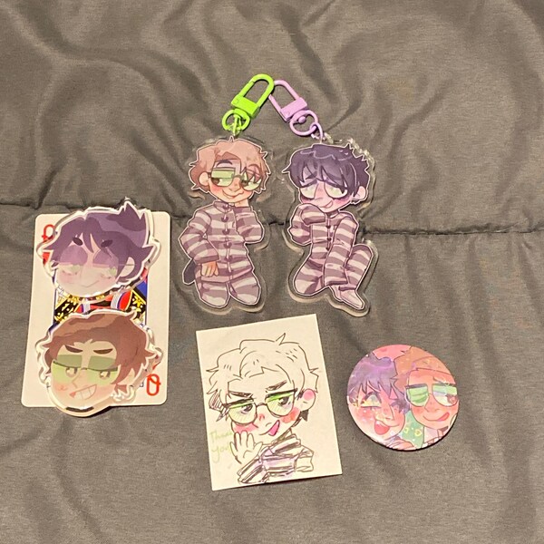 Kokichi Ouma Danganronpa Charm - Danganronpa V3 Keychain - Etsy