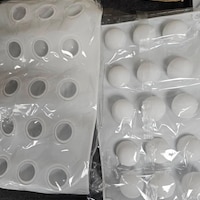 4 Cavity Koala Ice Cube Silicone Mold Animal Handmake Ice Cream Home ...