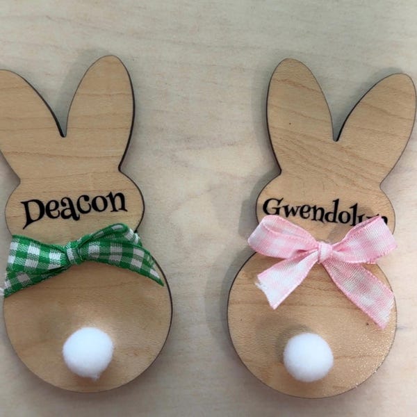 Outline Easter Bunny SVG Set, Peep Bunny Shape Bundle, Rabbit ...