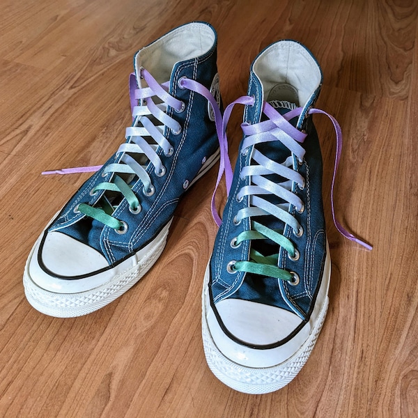 Transgender Pride Shoelaces — Subtle LGBT Pride Accessory Pride Flag ...