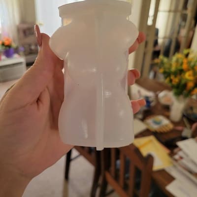 3D Woman Body Mold Goddess Torso Mold DIY Candle Mold Resin Epoxy ...