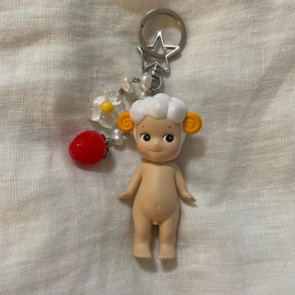 Labubu Keychain - Etsy