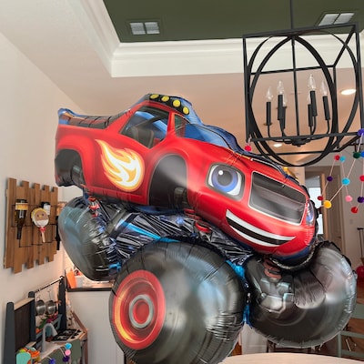 Blaze and the Monster Machines Balloon Set - Etsy