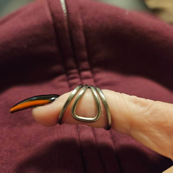 Lateral Deviation Pinky Finger Splint Ring, Arthritis Titanium, Brass ...