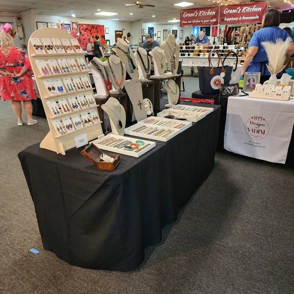 3-tier Wooden Display Rack, Wooden Countertop Rack, Product Display ...