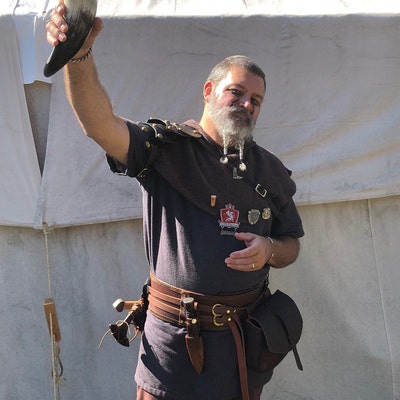 HAT Medieval Big Tudor Graduation Doctor Renaissance Larp Noble With ...