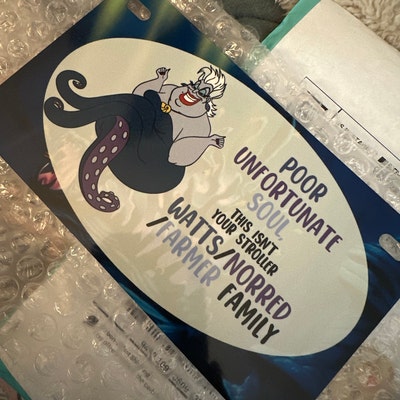 2319 Contamination Stroller Tag Sign - Etsy
