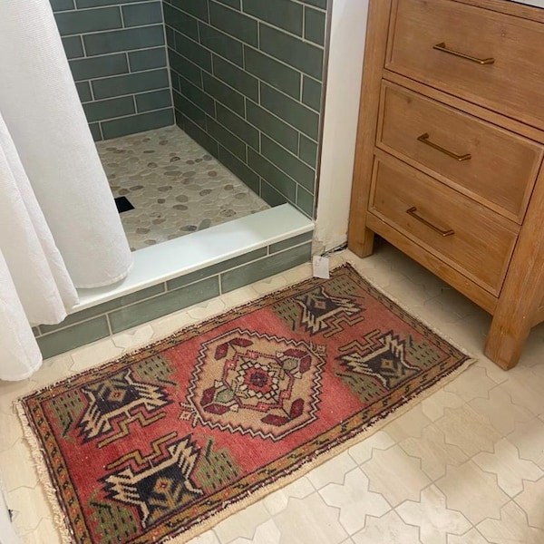 Colorful Rug, Living Room Rug, Area Rug, 5x9 Vintage Rug, Turkish Rug 5x9, Muted Colors Rug ...