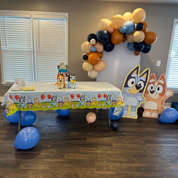 Bluey Balloon Arch, Bluey Party Decor for Girl, Bluey Balloon Garland ...