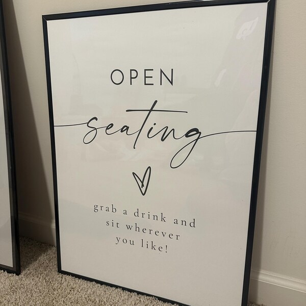 AUBREE Baby Shower Welcome Sign Template, Leopard Print Baby Shower ...