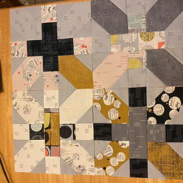 X and Plus Quilt Pattern Designed by Zen Chic - Etsy Australia