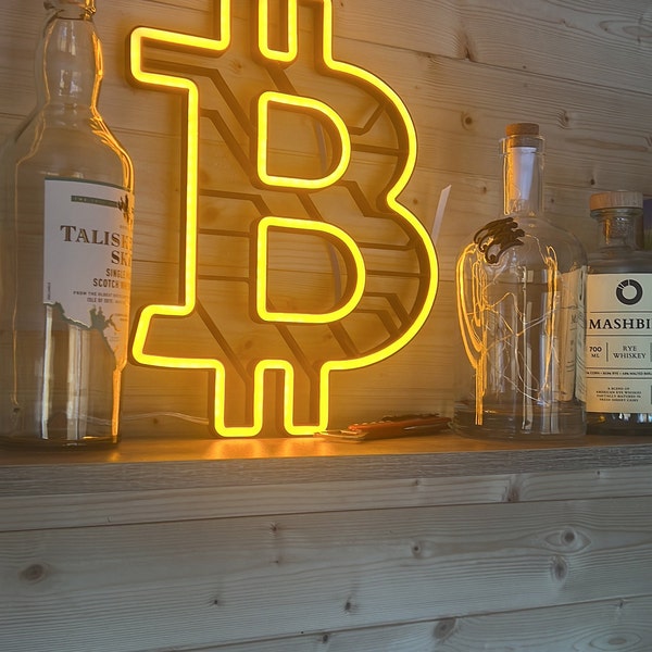 Whisky Bootle Neon Sign Bar Neon Sign Whisky Glass Wall Decor, Neon ...