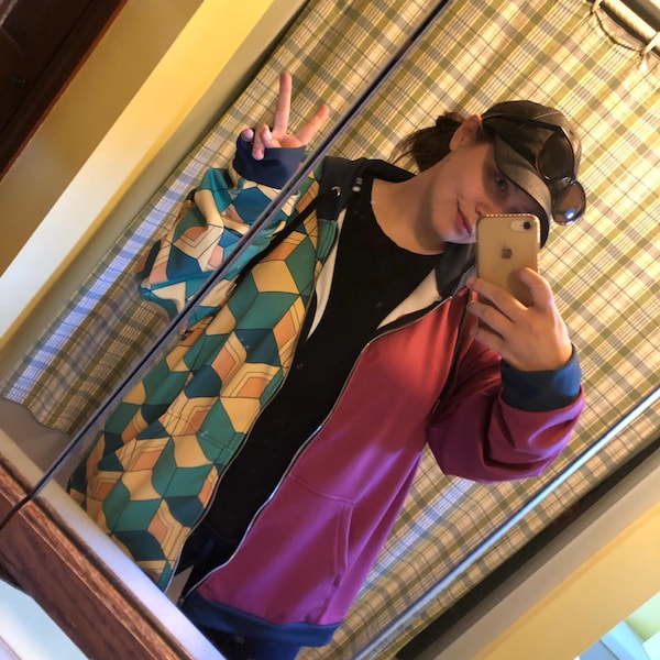 Giyu Zip up Hoodie, Demon Slayer Inspired Anime Fan Zipper Jacket ...