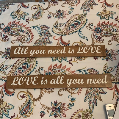 Small Custom Wood Sign, Personalized Grey/brown Stained Board, 3x24 - Etsy