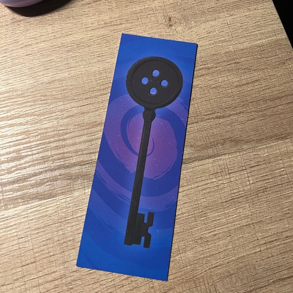 Coraline Bookmark | Neil Gaiman | Fantasy Horror Bookmark | Other ...