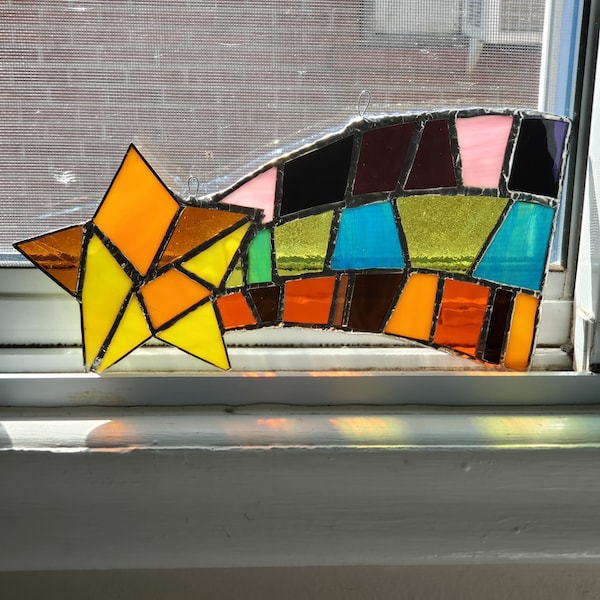 The Book of Bill Stained Glass Replica - Etsy