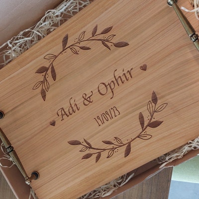 Serving Tray With Handles Personalized Wooden Tray Serving Board With ...