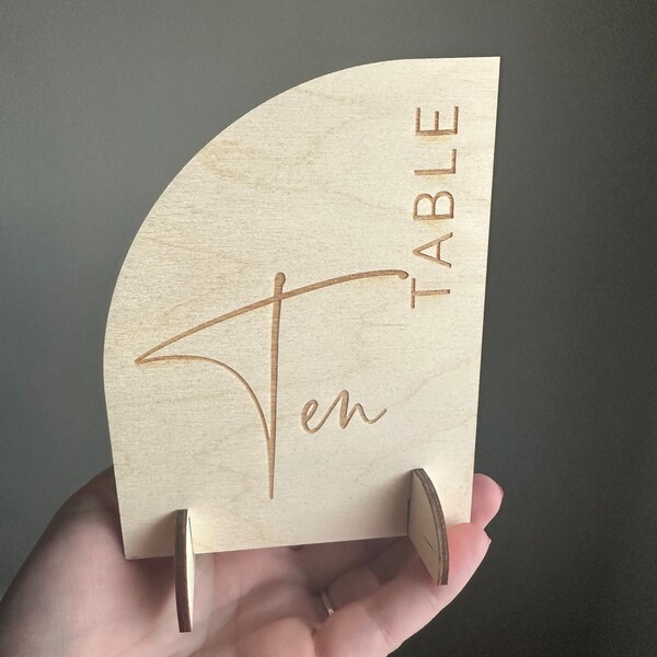 Wedding Table Numbers, Wedding Decorations for Table, Rustic Table ...