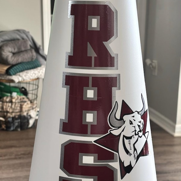 4 PACK 13"- 32" Custom Cheer Megaphones - Etsy