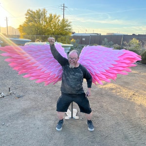 Movable Black Wings Devil Wings Fallen Angel Costume - Etsy