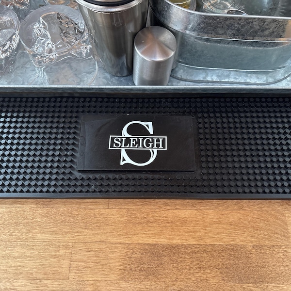 Personalized Bar Mat,bar Mats for Countertop Bar Top Mat for Bartending ...