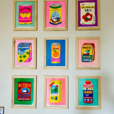 A 30 X 40 Cm Riso Print of an Open Sign - Etsy