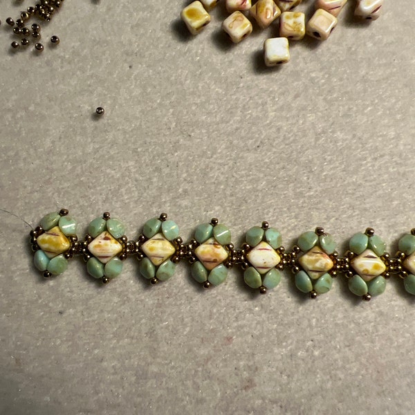 Ripple Wrap Bead Weaving Easy Tutorial for Use With Stormduo or Wave ...