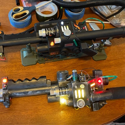Ghostbusters Proton Pack and Neutrona Wand Decals - Etsy