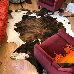 Tricolor High Quality Cowhide Rug Hair on Hide Koeienhuid | Etsy