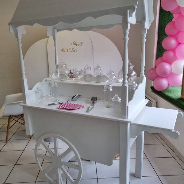 Ice Cream Cart Slush Cart Vendor Cart Display Unit Point of Sale Mobile ...