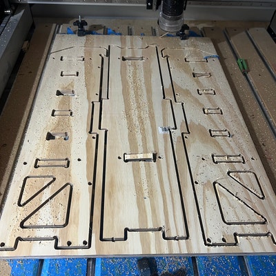CNC Router Files French Cleat Router Bit Holder Rack Drill - Etsy