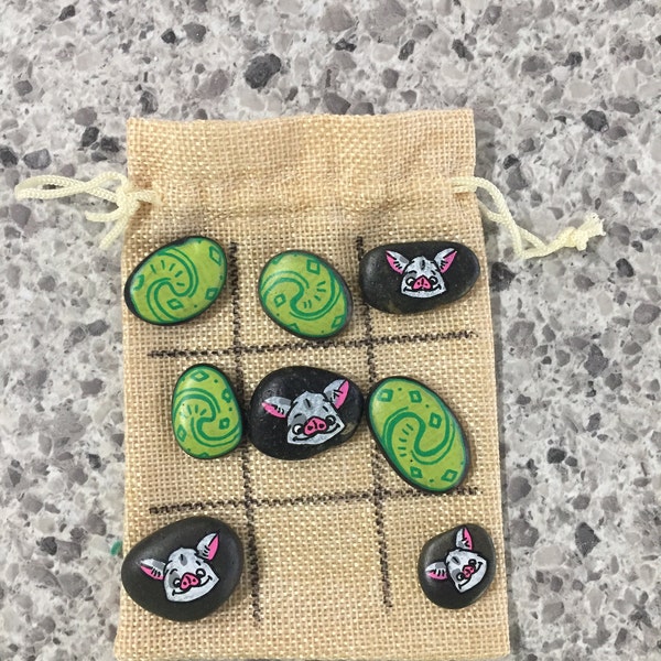 Nightmare Before Christmas Tic Tac Toe // Tabletop Game // Disney Tic ...