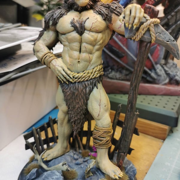 Ice Troll Giant V2 Premium Miniature – Dnd 28mm 32mm Tabletop RPG ...