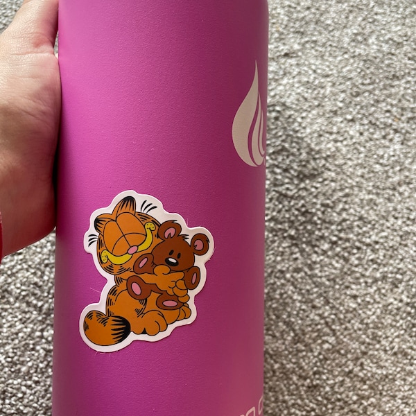 50 Stickers Garfield Cat Design Cute Aesthetic Stickers Decal ...