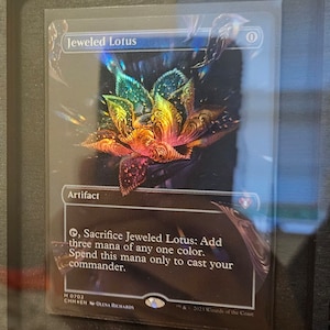 MTG Custom Wooden Card Display Magic the Gathering Card Frame Trading ...